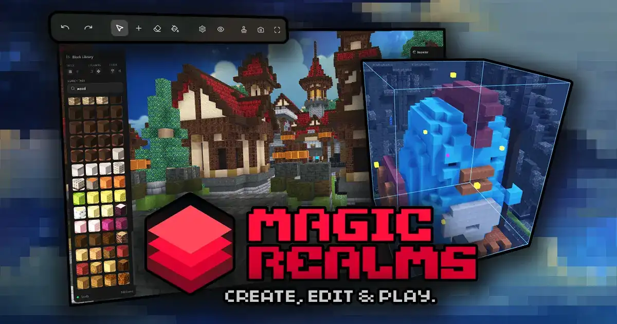 Magic Realms | Voxel Editor, Map Creator & Game Tools
